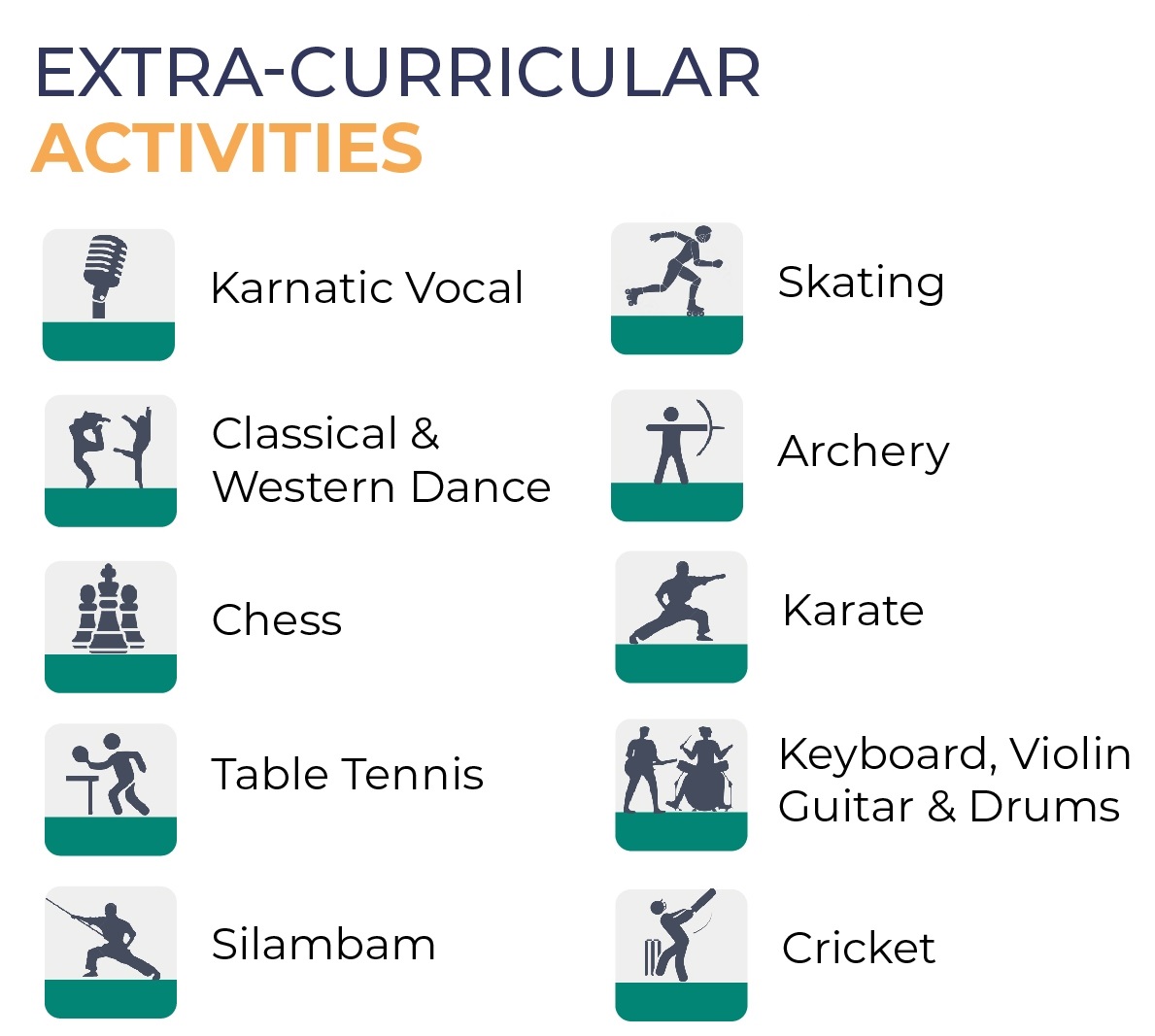 Extra-Curricular Activities – Shrishti Vidyashram